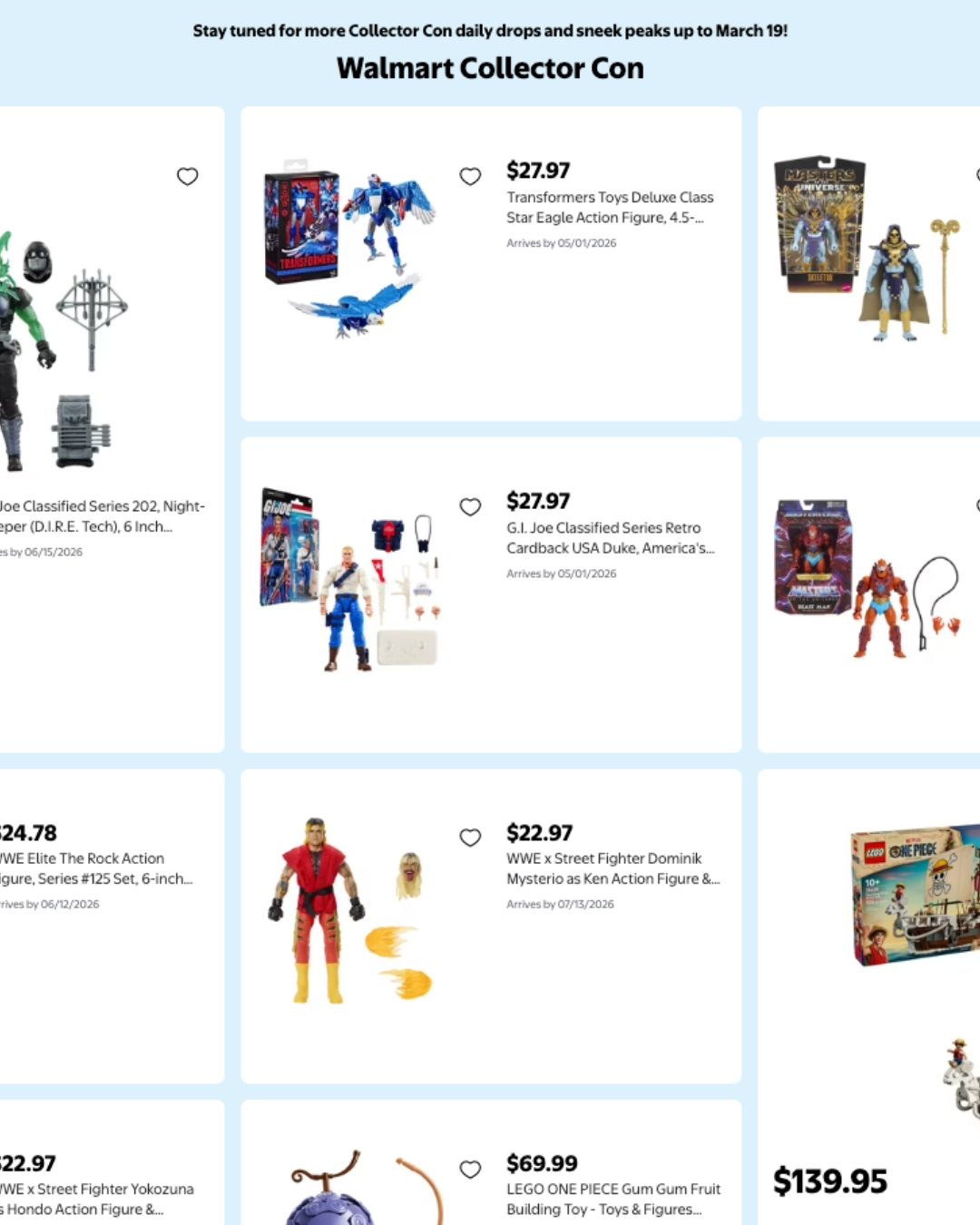 Walmart Collector Con Spring 2026: Every Exclusive, Every Price, and ...